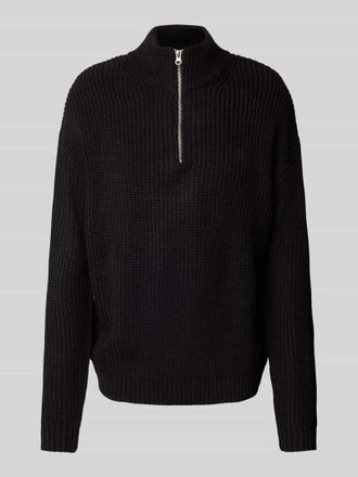 Review Troyer mit gerippten Abschl&uuml;sse