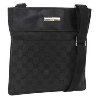 Gucci Pre-owned Vintage GG Canvas Schultertasche - - Pre-owned - Damen - Schwarzk - ONE SIZE