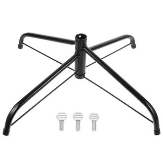 Angoily Weihnachtsbaumst&auml;nder Metall 50cm Gr&uuml;n mit Schraubbefestigung f&uuml;r K&uuml;nstlichen Baum 22cm Rohrst&auml;nder Stabile Baumhalterung