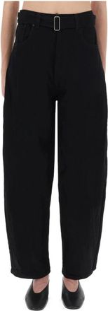 STUDIO NICHOLSON Femme, Pantalons, Noir, Taille: 38 FR Cahun Wide Leg Pantalons