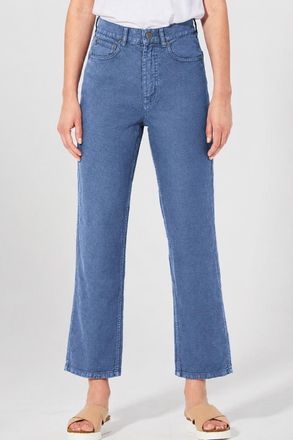 Hempage Hempage Damen vegan Jeans High Rise Blueberry