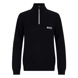 HUGO BOSS K_Hydro Qz-1 Sweatshirt - - Knitwear - Herren - Schwarzk - XL