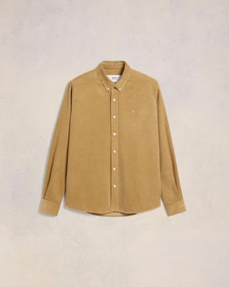 Ami Ami Paris - Classic-Fit Hemd Beige - Gr&ouml;&szlig;e: XXS - Unisex