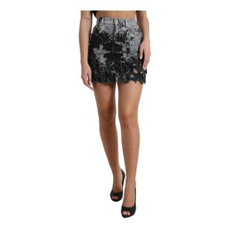 Dolce & Gabbana Femme, Jupes, Multicolore, Taille: 36 FR Midi Skirts
