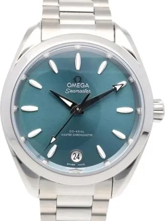 Omega unisex, Pre-owned, Vert, Taille: ONE Size Montre Vintage Pre-owned