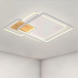 Trade Shop Copy Of Lampadario A Sospensione Led 48w Esagonale Effetto Cristallo Moderno Bianco 31838