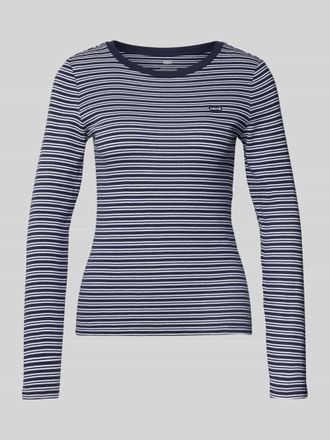 Levi's Slim Fit Longsleeve mit Logo-Stitching Modell Essential
