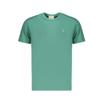 Calvin Klein gr&uuml;nes Baumwoll-Herren-T-Shirt