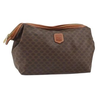 Celine Pochette en plastique Pre-owned - Femme - Pre-owned - Brun - Taille: ONE Size