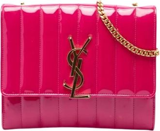 Saint Laurent Pre-owned Vicky Crossbody - Femme - Pre-owned - Rose - Taille: ONE Size