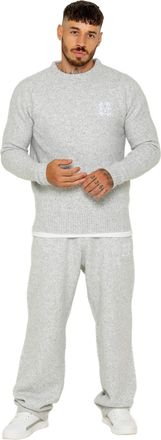 Enzo Jeans Milano | Woll-Trainingsanzug-Set mit Rundhalsausschnitt f&uuml;r Herren