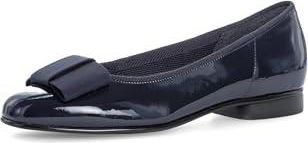 Gabor Assist-45.100, Ballerines femme, Bleu (Blue Patent/Rips), 37.5 EU