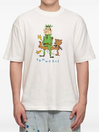 DOMREBEL t-shirt graphique Booboo - Blanc
