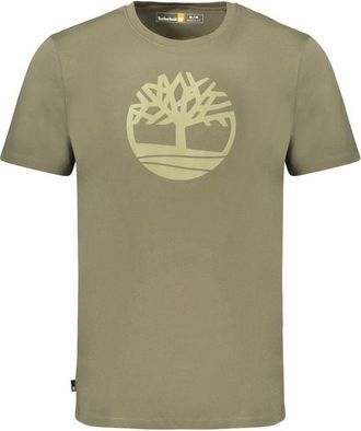 Timberland Baumwoll-T-Shirt - - Tops - Herren - Gr&uuml;n - S