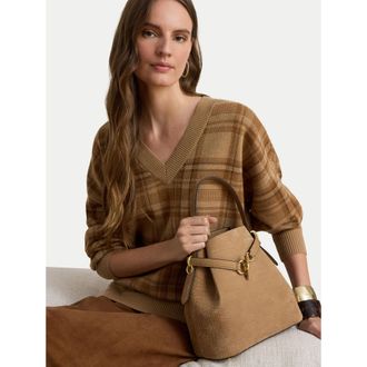 Lauren Ralph Lauren Handtasche LAUREN RALPH LAUREN 431P18459001 Hellbraun