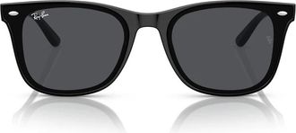 Ray-Ban unisex, Accessoires, Noir, Taille: 65 MM Rb4420 601/87 Lunettes de soleil
