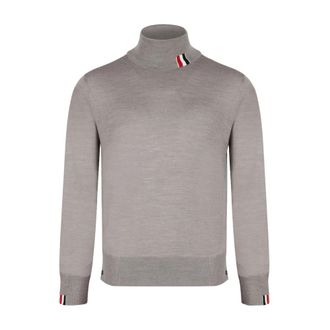 Thom Browne Beige Feinstrick-Pullover - - Knitwear - Herren - Beige - L