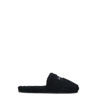 Dolce & Gabbana DG Hotel Frottee-Hausschuhe - - Shoes - Herren - Schwarzk - M