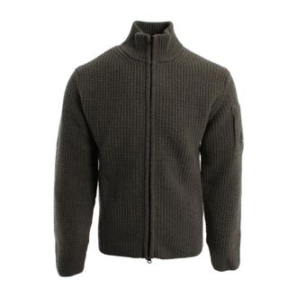 C.P. Company Zip Cardigan - - Knitwear - Herren - Grau - 2XL