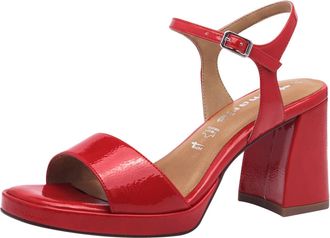 Tamaris Sandalette Damen Elegant rot,EU 38