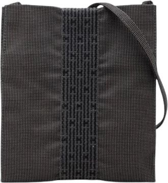 Herm&egrave;s Pre-owned Herline Pochette - Femme - Pre-owned - Gris - Taille: ONE Size