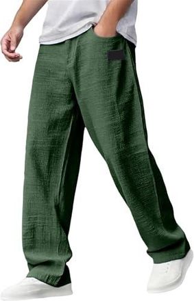 Generic Jogging Homme Pantalon Jogging Homme Pantalon Survetement Homme Confortable Classique - Pantalon L&eacute;ger Homme avec Logo Brod&eacute; Et Cordon - Ample pour Ac