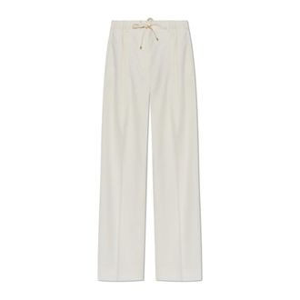 Moncler B&uuml;gelfaltenhose - - Trousers - Damen - Beige - S