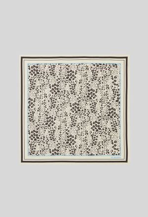 Claudie Pierlot Seidenschal mit Leopardenmuster