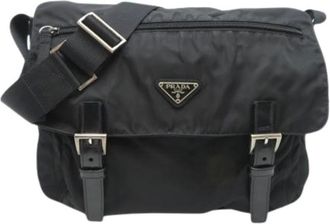 Prada unisex, Pre-owned, Noir, Taille: ONE Size Sac bandouli&egrave;re vintage Pre-owned