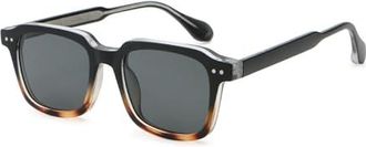 Generic Lunettes De Soleil Vintage Carr&eacute;es For Femmes, Id&eacute;ales For Les Photos De Vacances Et Les Activit&eacute;s Sportives De Plein Air For Hommes.(Multi-colored)