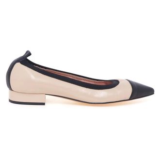 Anna F. Spitze Ballerina - - Shoes - Damen - Beige - 41 EU