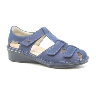 Finn Comfort Femme, Chaussures, Bleu, Taille: 35 EU Sandales