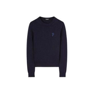 Dondup Damen, Strickwaren, Blau, LGr&ouml;&szlig;e
