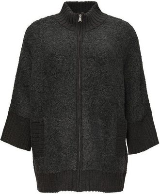 s.Oliver Cardigan Strickjacke Strickjacke aus Boucl&eacute; aus im Wollmix