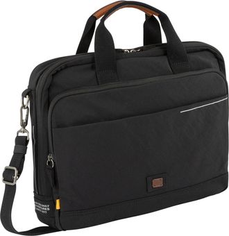 Camel Active City Herren Businesstasche Aktentasche Groß Schwarz