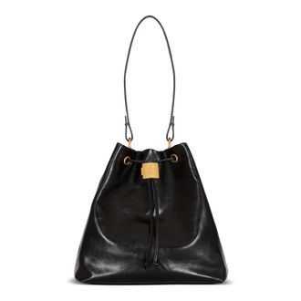 Balmain Femme, Sacs, Noir, Taille: ONE Size Pulse sac &agrave; dos en cuir de veau