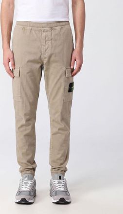 Stone Island Slim Fit Cargo-Hose aus technischem Stretch-Stoff mit Compass-Logo