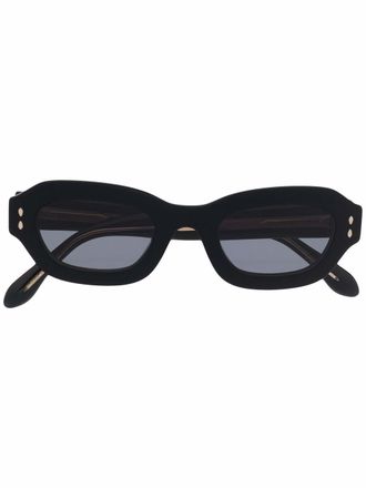Isabel Marant luntettes de soleil g&eacute;om&eacute;triques IM0052S - Noir
