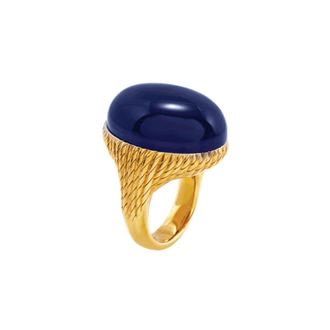 CHANTECLER Femme, Accessoires, Jaune, Taille: 53 MM Bague