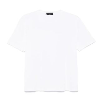 Roberto Collina Rundhals T-Shirts - - Tops - Herren - Wei&szlig; - M