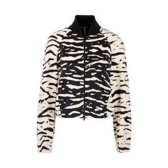 Marc Cain Scuba Jersey Jacke - - Jackets - Damen - Schwarzk - 2XL
