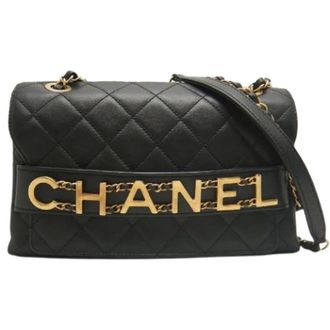 Chanel Pre-owned Vintage Schultertasche - - Pre-owned - Damen - Schwarzk - ONE SIZE