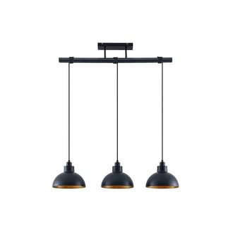 Lindby Neuwertig] Lindby Zelotta Pendelleuchte 3 Fl. Schwarz Pendellampe Deckenlampe Deckenlicht B-Ware