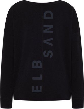 Elbsand Sweatshirt Riane Rundhalsausschnitt, leicht kastige Schnittform
