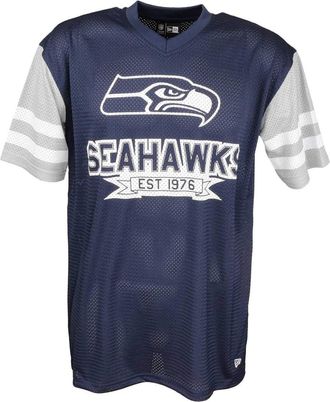 New Era NFL Contrast Sleeve Os Tee Seasea Osb Kurzarm-T-Shirt f&uuml;r Herren