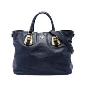 Prada Sacoche Pre-owned - Femme - Pre-owned - Bleu - Taille: ONE Size