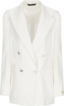 BRIGLIA 1949 Femme, Vestes, Blanc, Taille: 34 FR Blanchette Jacket