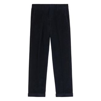 Fay Velluto 500 Righe Hose - - Trousers - Herren - Blau - W32