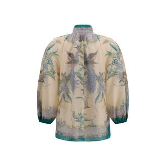 Zimmermann Womens Multicolor Cotton Blouse