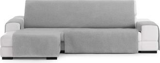 Eysa Valkiria sofabezug chaiselongue 290 cm Links frontalsicht, Farbe 06, Hellgrau 6